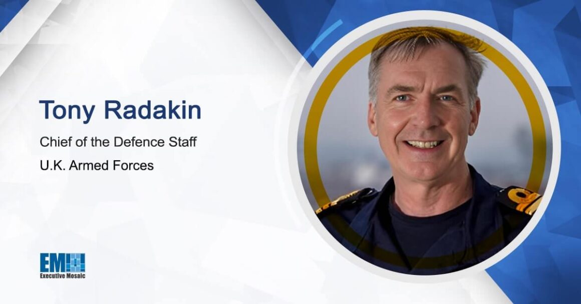 U.K. Extends Armed Forces Chiefs Term for Ukraine Efforts